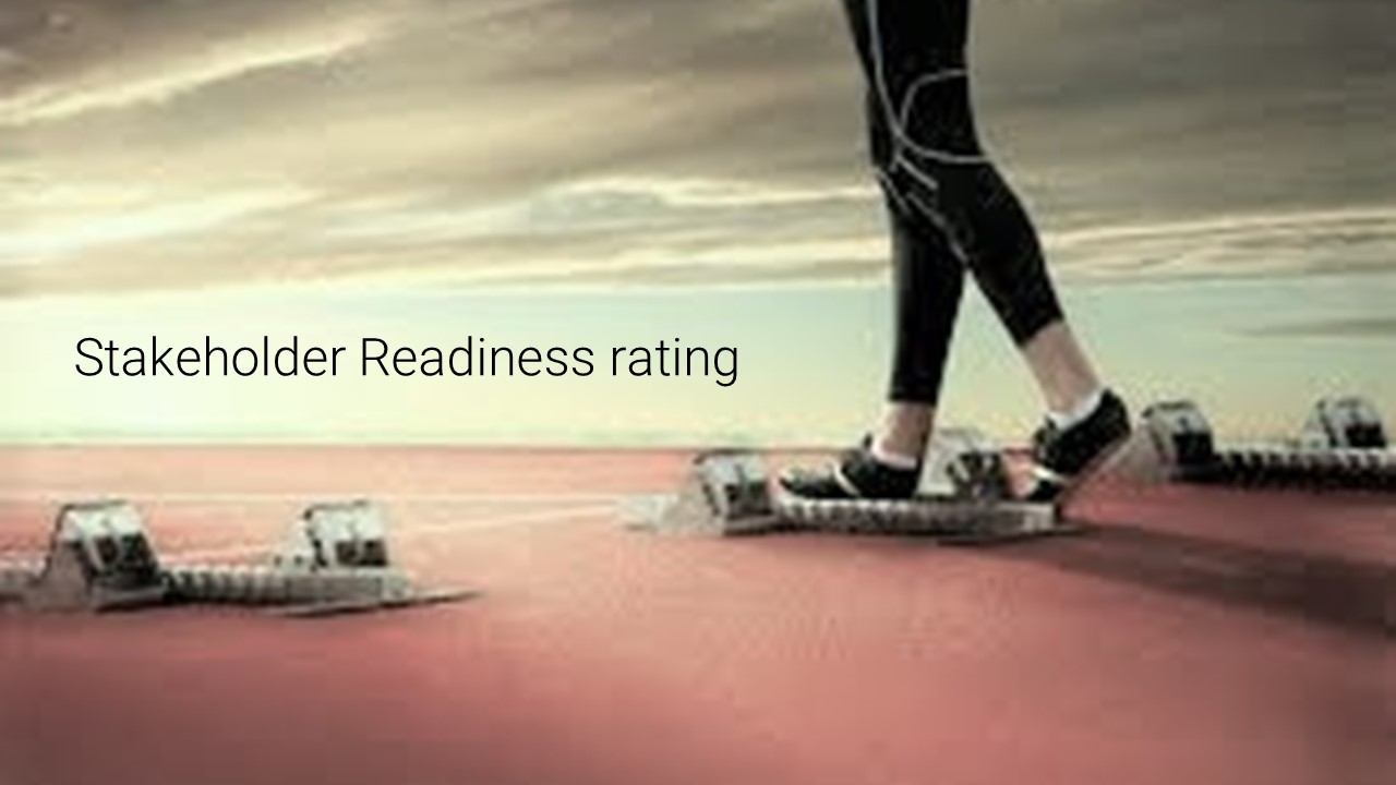 Stakeholders innovation readiness rating